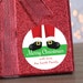 Christmas Gift Labels Santa Feet Christmas Gift Tags Holiday - Etsy
