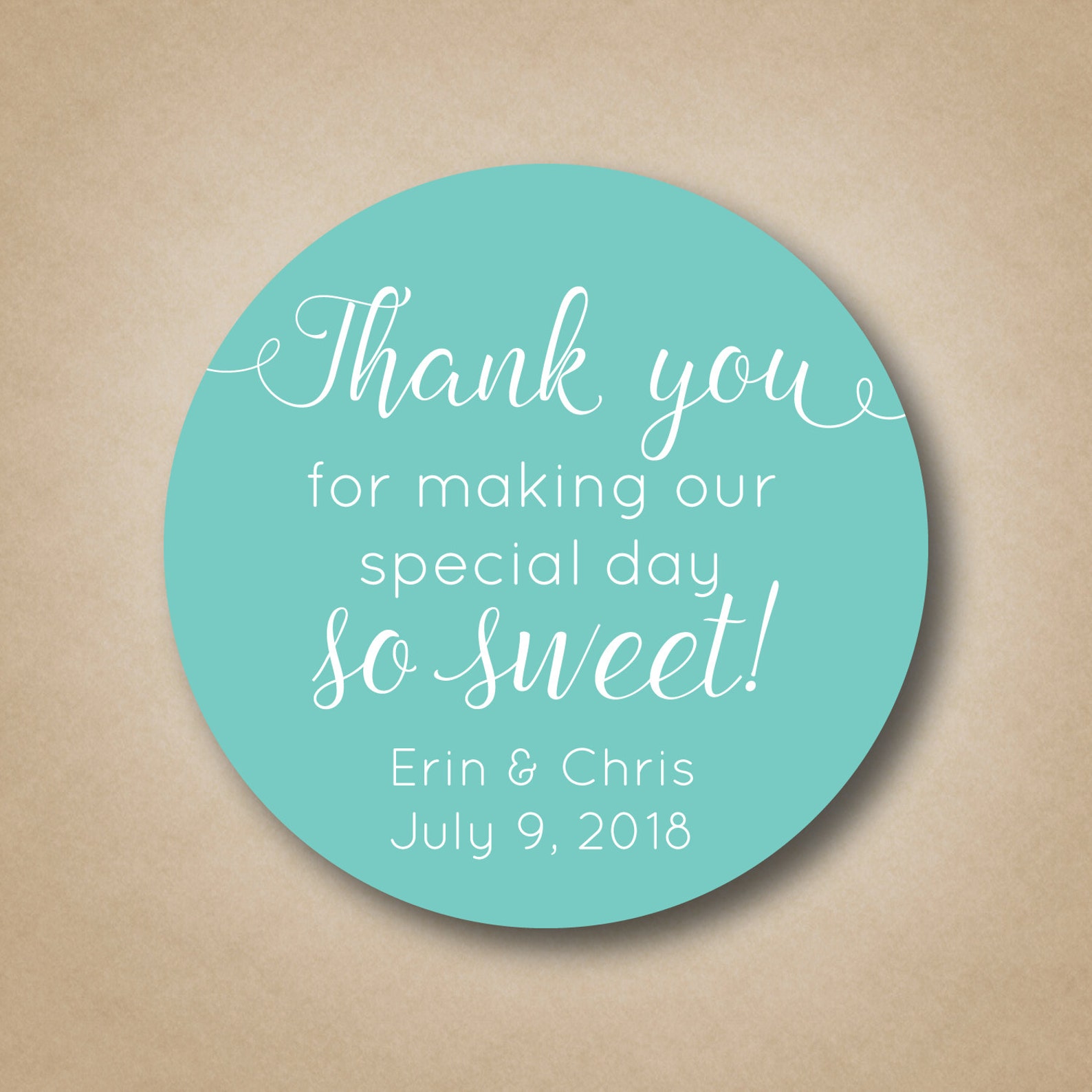 Wedding Stickers Custom Favor Labels Wedding Labels Thank You Etsy