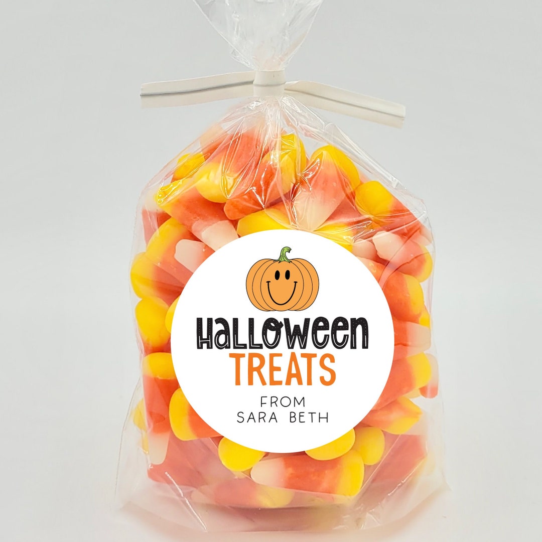 Halloween Stickers - Kids Halloween Stickers, Cute Pumpkin Halloween ...