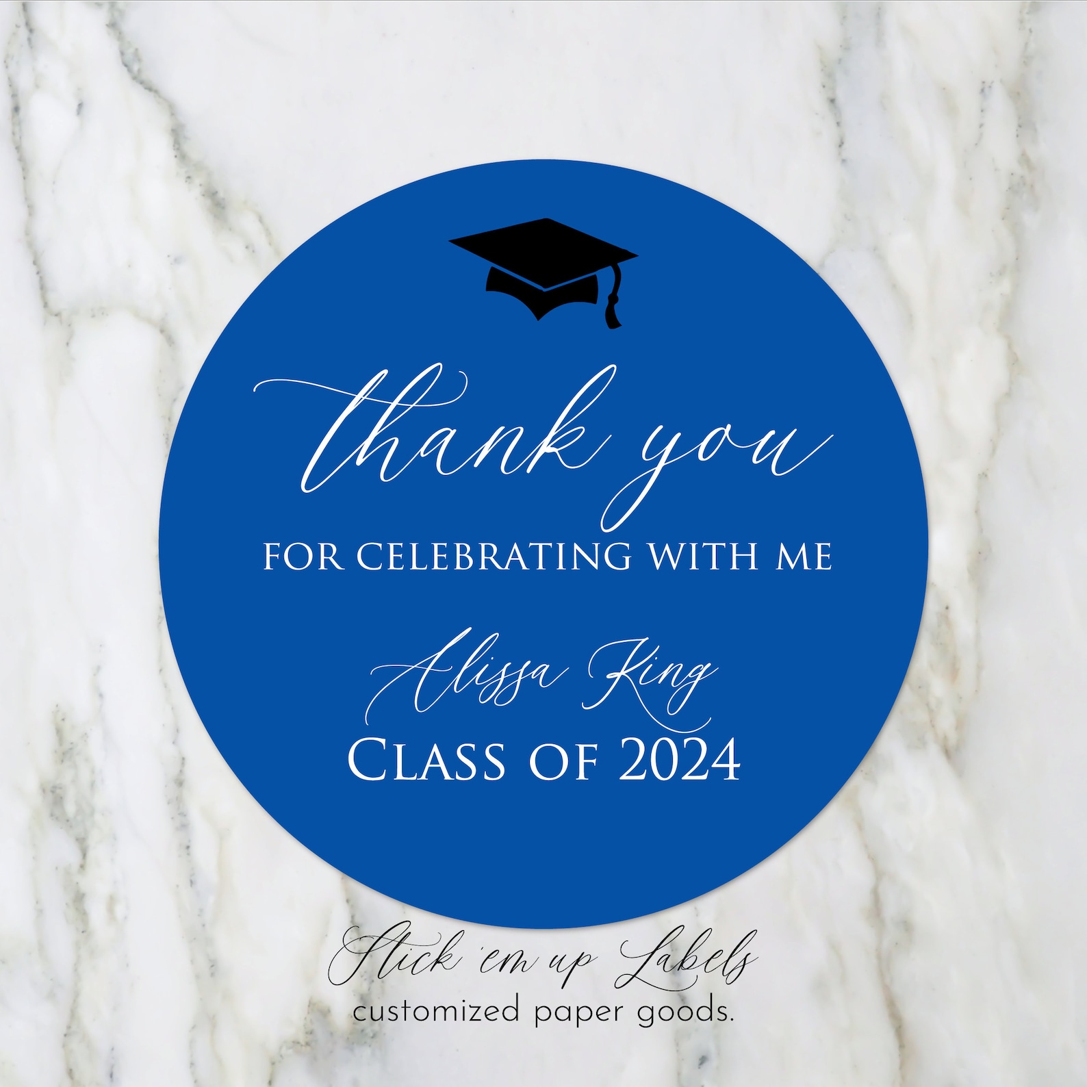 Graduation Stickers Graduation Party Stickers Graduation 2024 Labels ...
