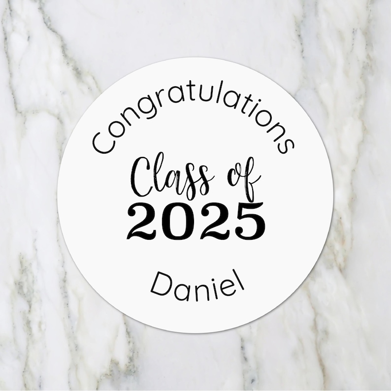 Graduation Stickers - 2025 Graduation Party Stickers Graduation, 2025 ...