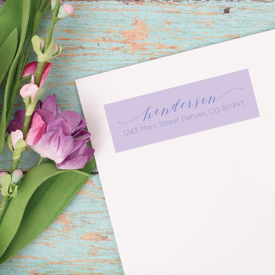 Return Address Labels Address Label Sticker Wedding Address Label ...