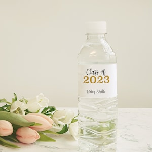 Graduation Water Bottle Label - Graduation Party Water Bottle Label ...