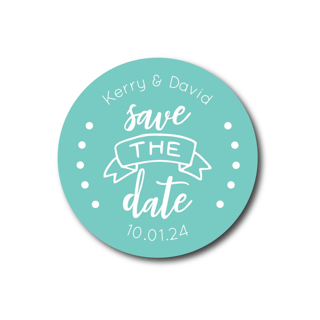 Save the Date Labels Save the Date Stickers Save the Date Envelope ...
