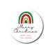 Christmas Stickers Rainbow Christmas Gift Labels - Etsy