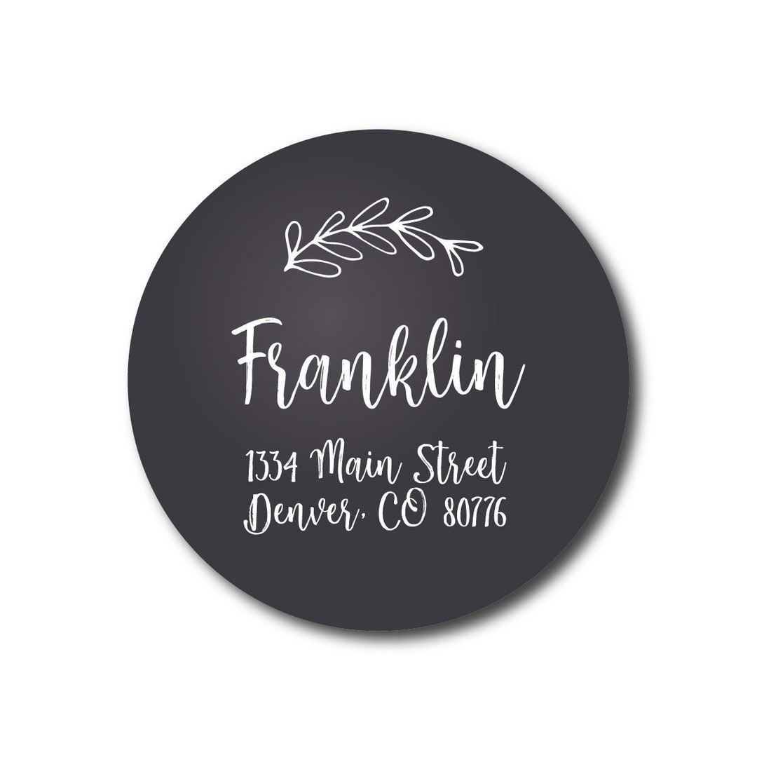 Return Address Labels Address Label Chalkboard Address Labels Envelope ...