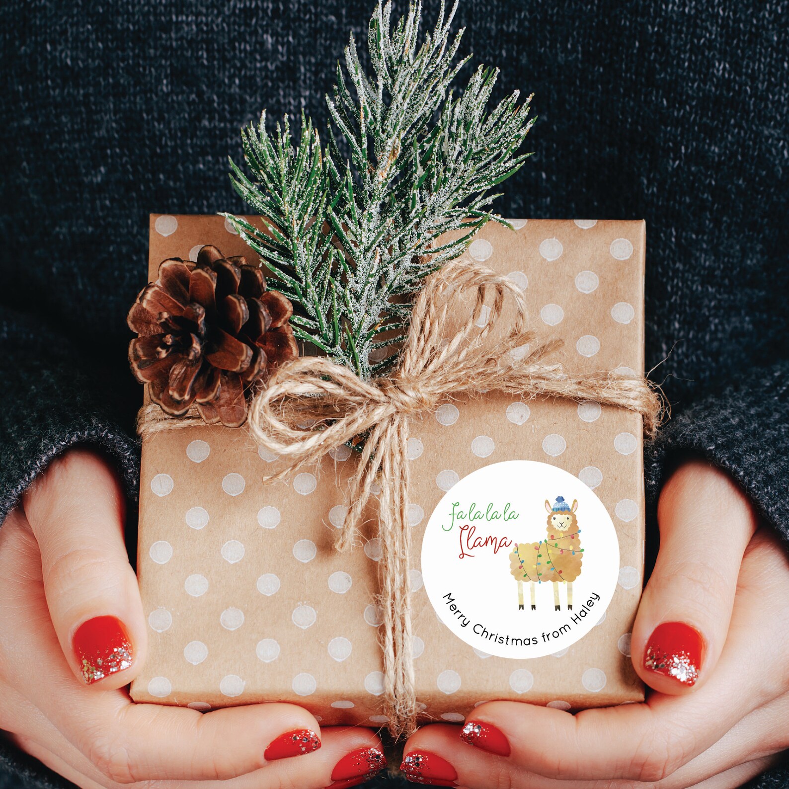 Christmas Sticker Christmas Gift Labels Christmas Gift Stickers ...