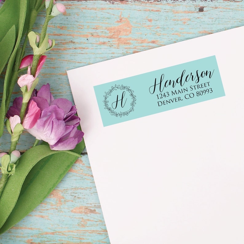 Return Address Labels Address Label Stickers Wedding Address - Etsy