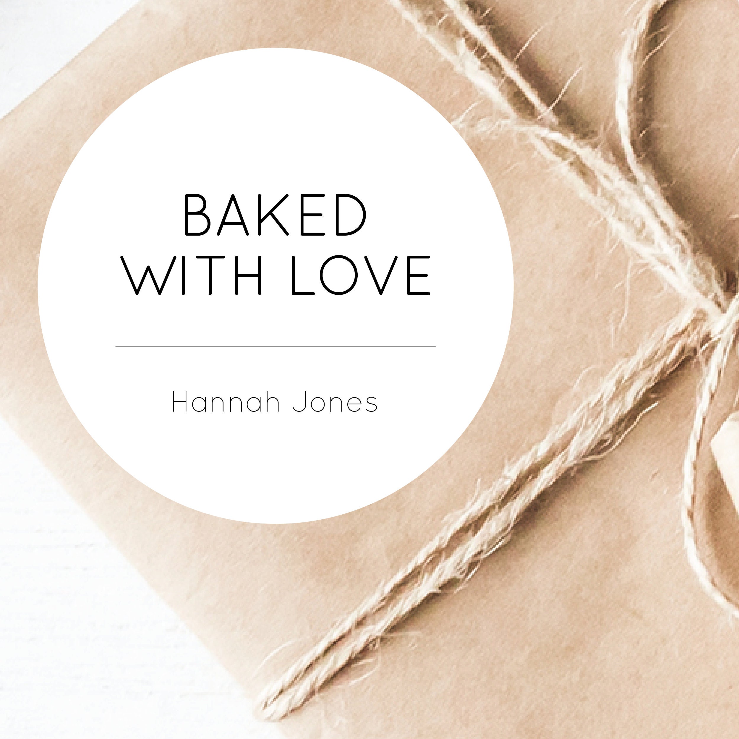 Baked With Love Stickers From the Kitchen of Stickers Baked - Etsy