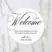 Wedding Welcome Stickers Minimalist Wedding Welcome Labels, Wedding ...