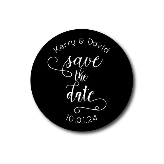 Save the Date Stickers Save the Date Labels Save the Date Envelope ...