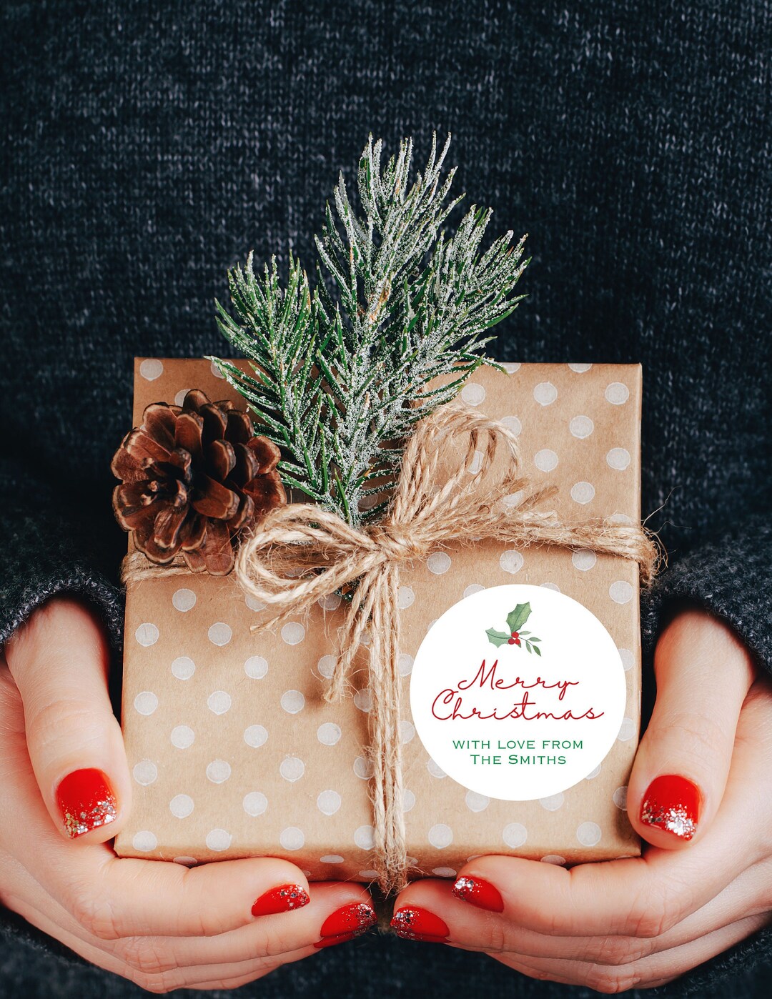 Christmas Gift Labels, Christmas Gift Stickers, Christmas Stickers ...