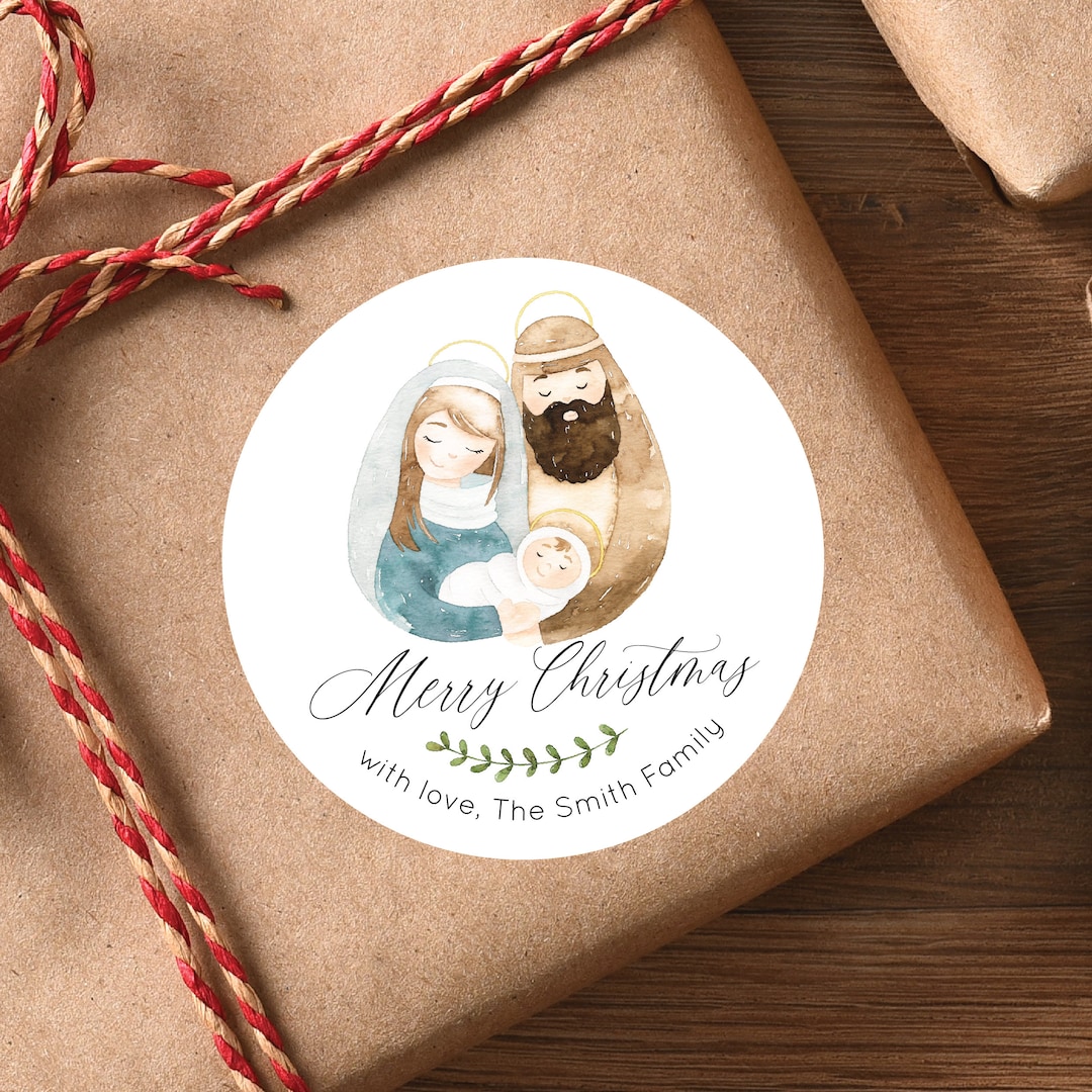 Christmas Gift Labels, Christmas Gift Stickers, Christmas Stickers ...