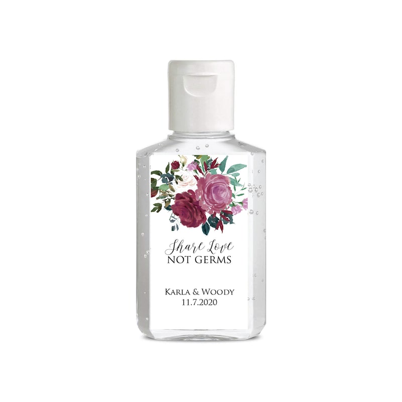 Wedding Sanitizer - Etsy