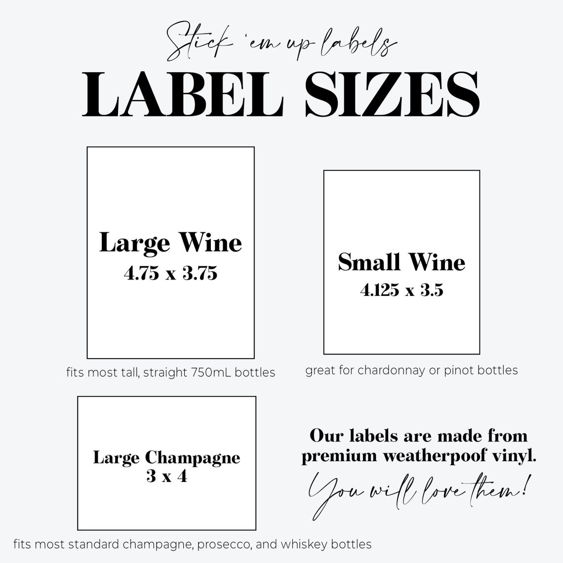 Always Read the Fine Print Wine Label - Printed Baby Reveal Wine Label ...