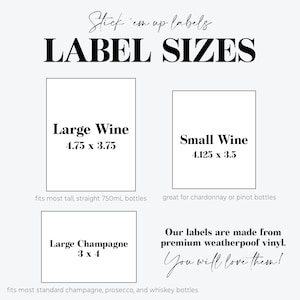 Class of 2025 Graduation Gift - Graduation Champagne Label, Grad Party ...