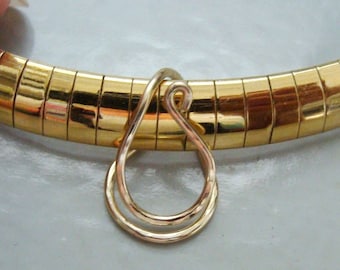 Omega necklace slide | Etsy