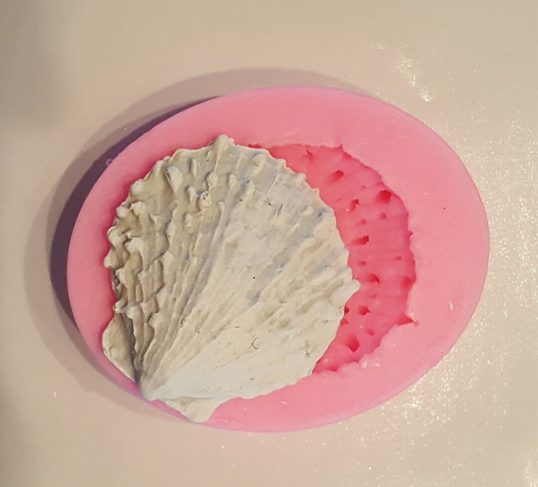 Silicone Mold Spiney Oyster Seashell for Clay, Resin, Candle, Soap or ...