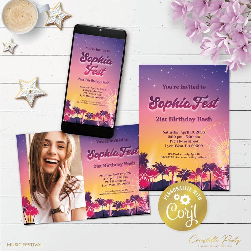 Coachella Party - Etsy