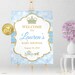 Prince Welcome Sign Royal Party Editable Sign Printable - Etsy