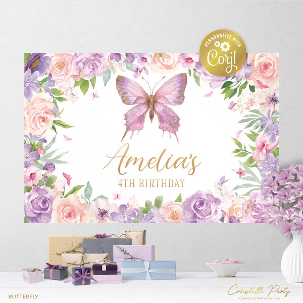 Butterfly Backdrop - Etsy