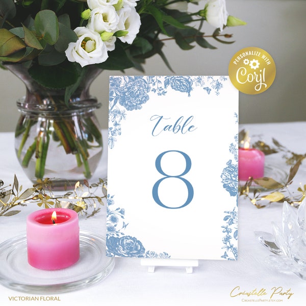 Vintage Table Number - Etsy