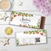 Strawberry Editable Chocolate Bar Wrapper, Sweet Berry Birthday Snacks ...