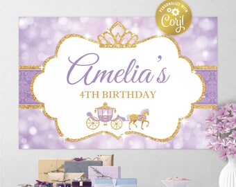 Royal Princess Backdrop Poster - Etsy
