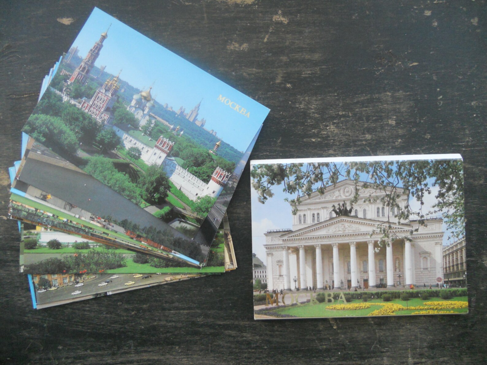 Soviet vintage Moscow postcard set Set of 18 Moscow postcards | Etsy