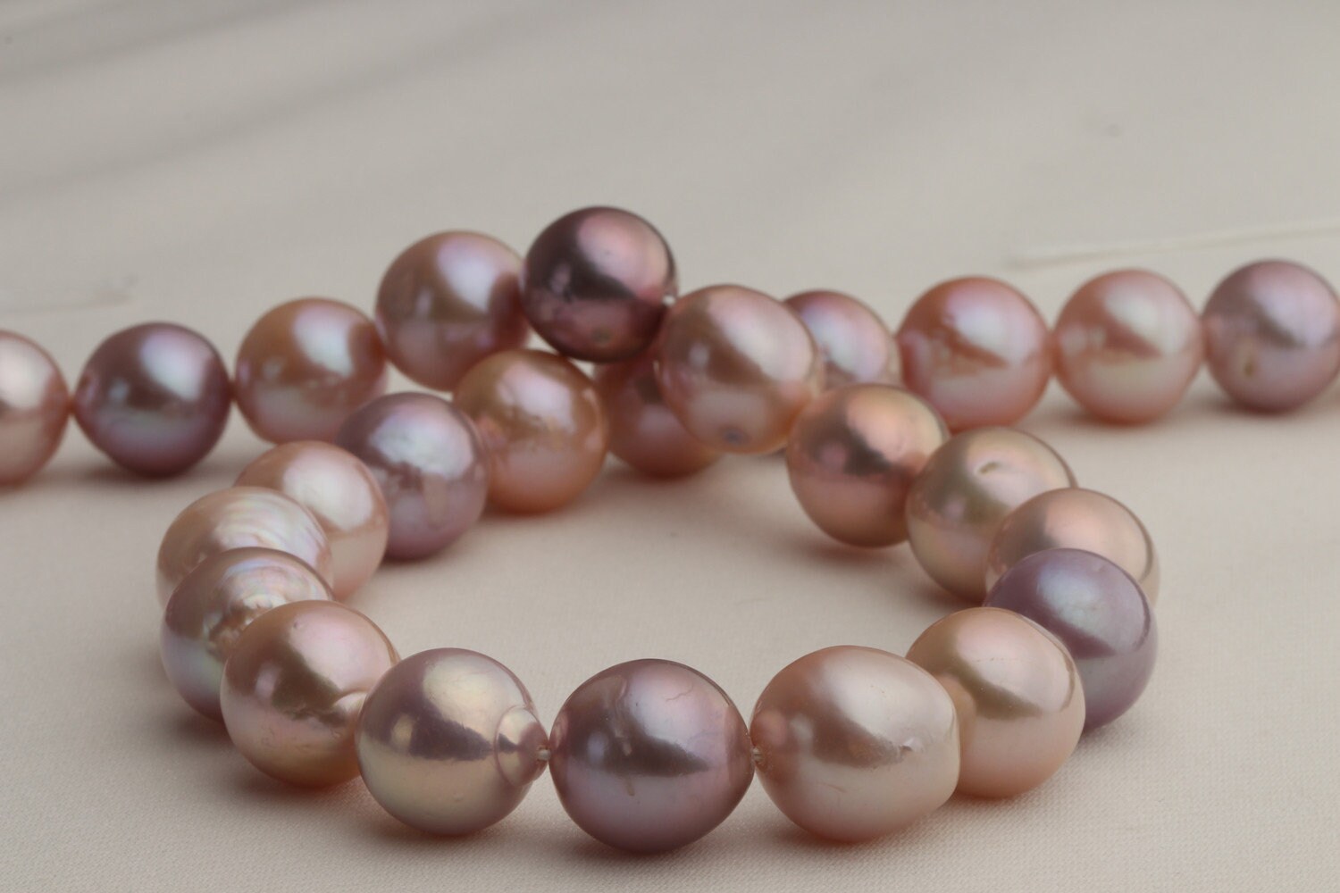 11-13.5mm Natural Mixed Metallic Color Edison Pearl Bead | Etsy