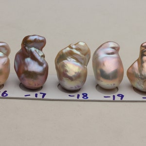 14-16mm Large Baroque Pearls,irregular Shape Nuclear Fresh Water Pearl ...