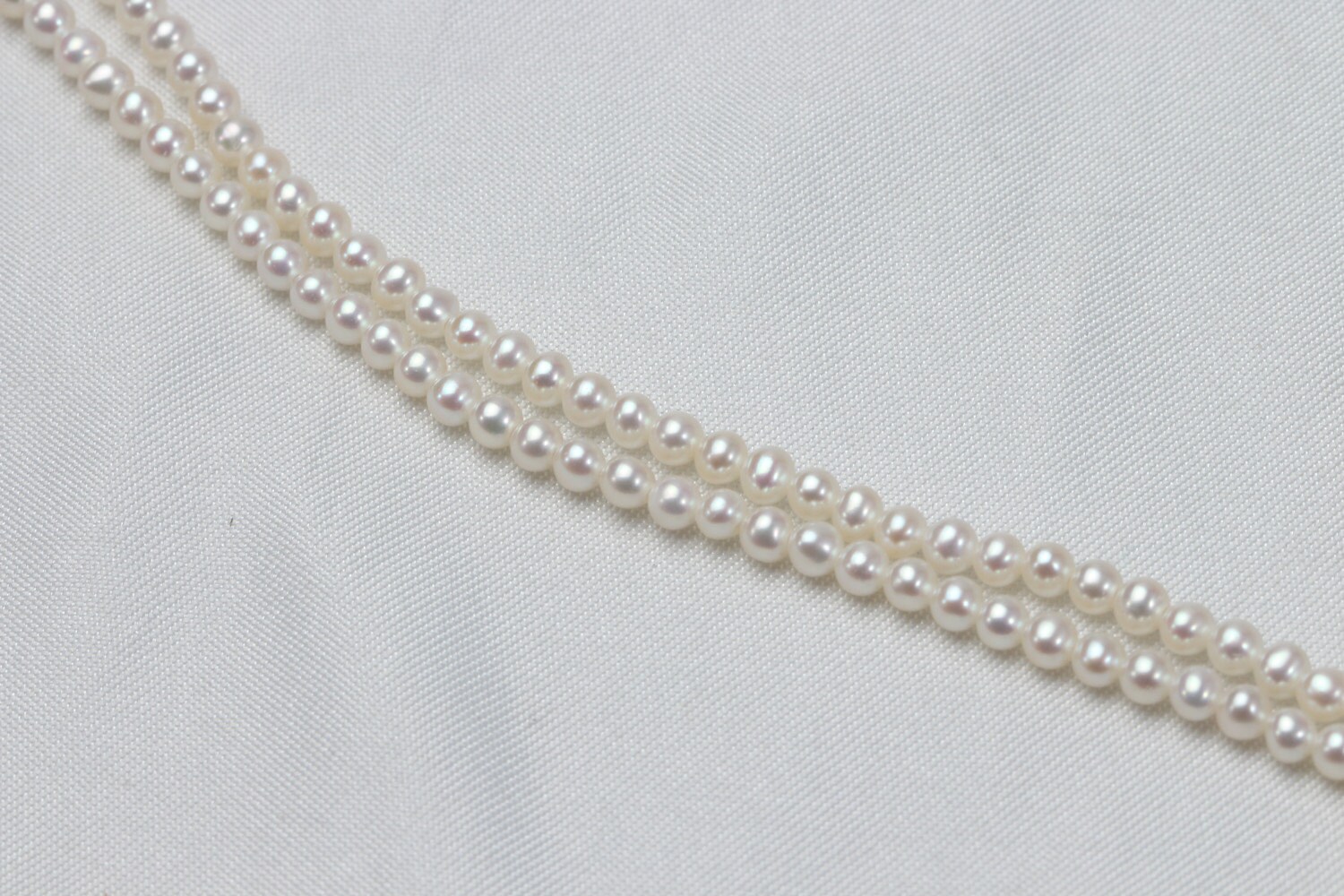 2.5-3mm Small Fresh Water Pearl Strand, Tiny Round Pearl Strand,natural ...