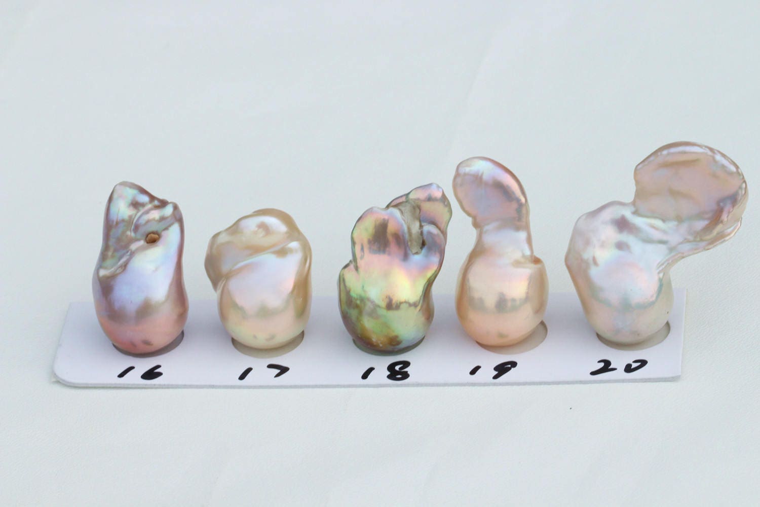 Natural Color Fireball/Flameball Pearl with Metallic Overtone | Etsy