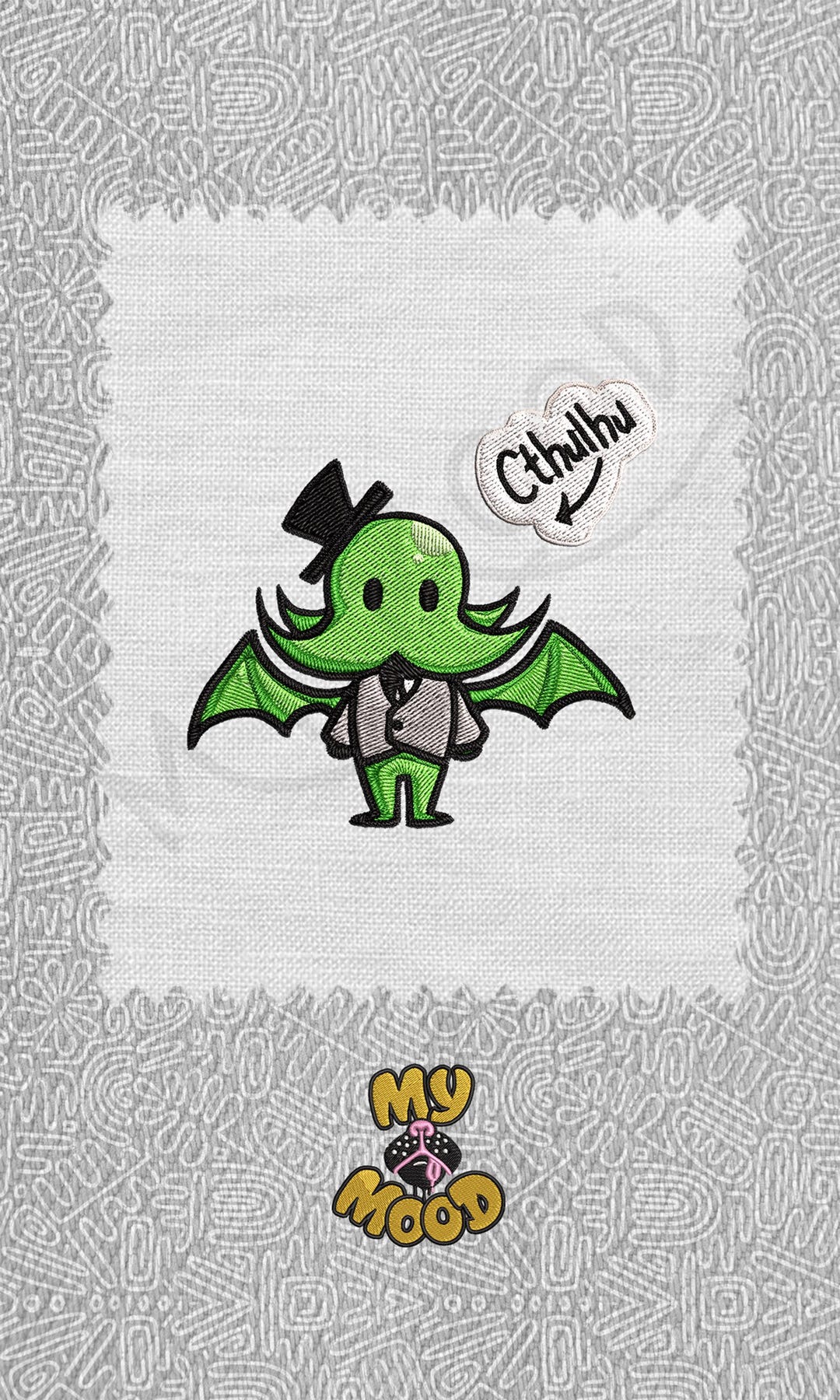 Cthulhu Fantasy World Digitize Digital Machine Embroidery Design ...