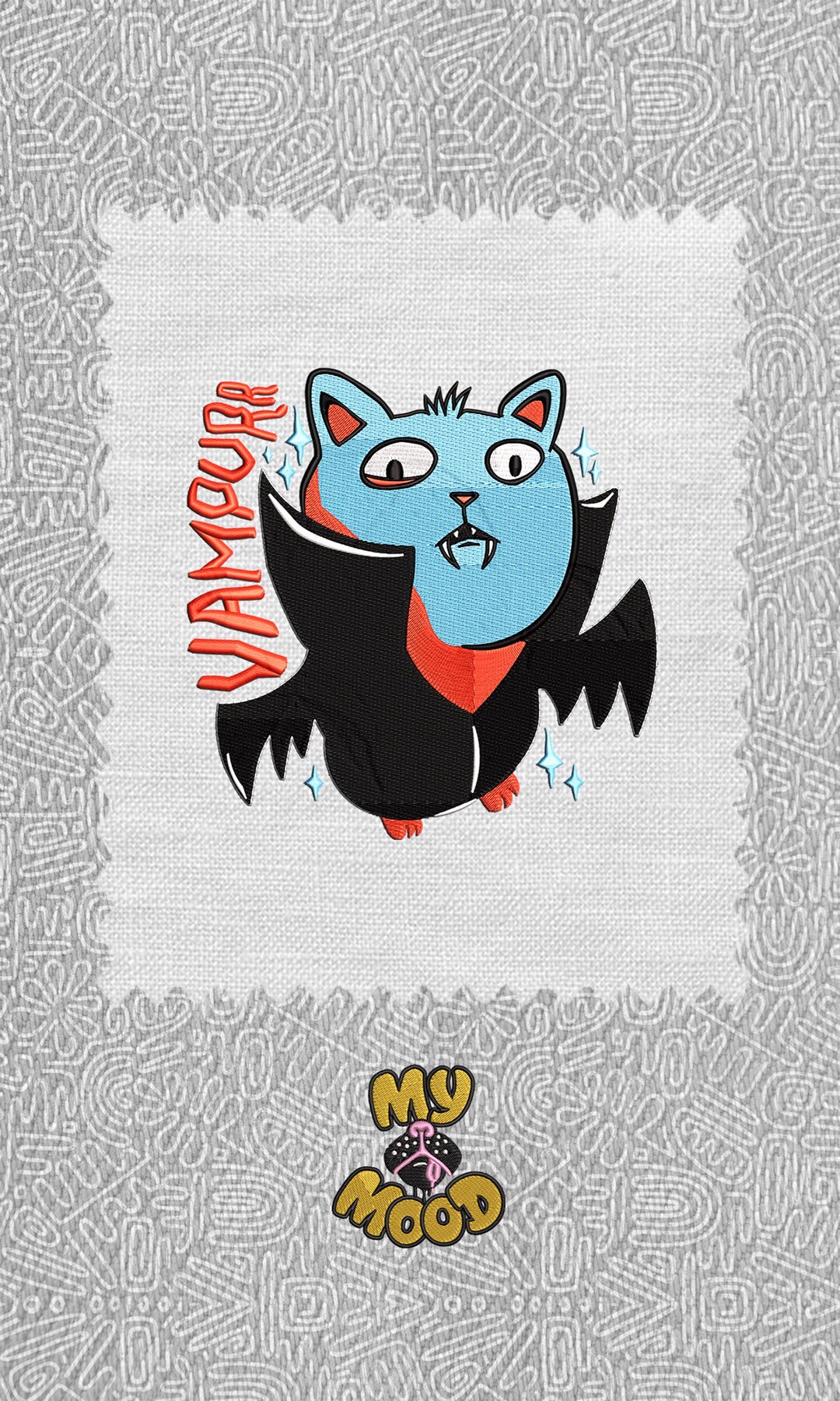 Halloween Horror Creature Evil Vampire Cat Digitize Digital Machine ...