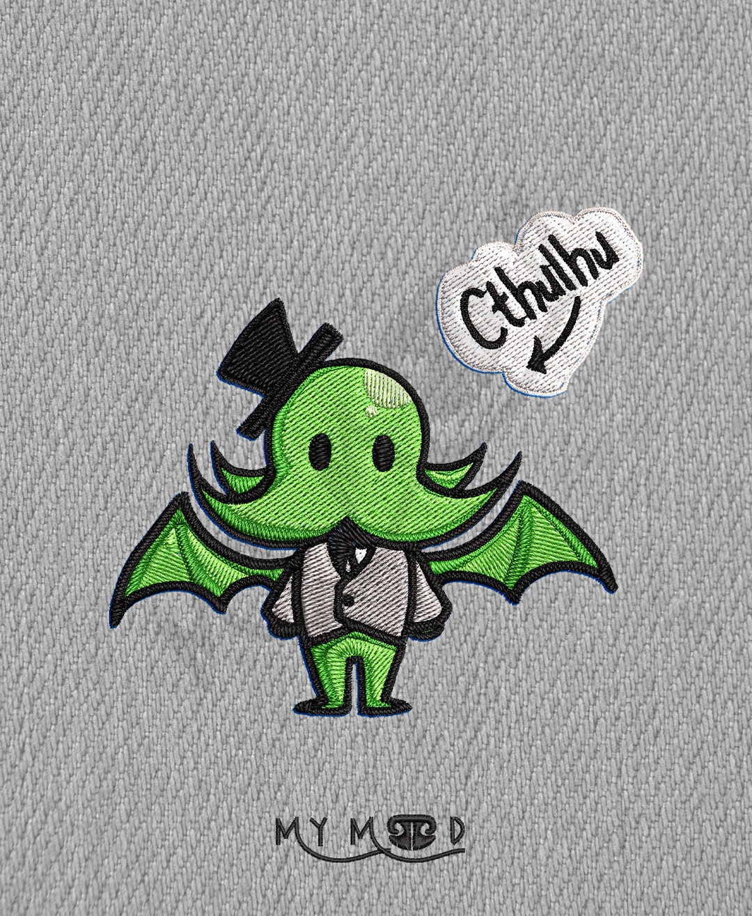 Cthulhu Fantasy World Digitize Digital Machine Embroidery Design ...