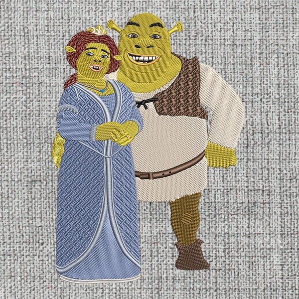 Shrek Embroidery File - Etsy