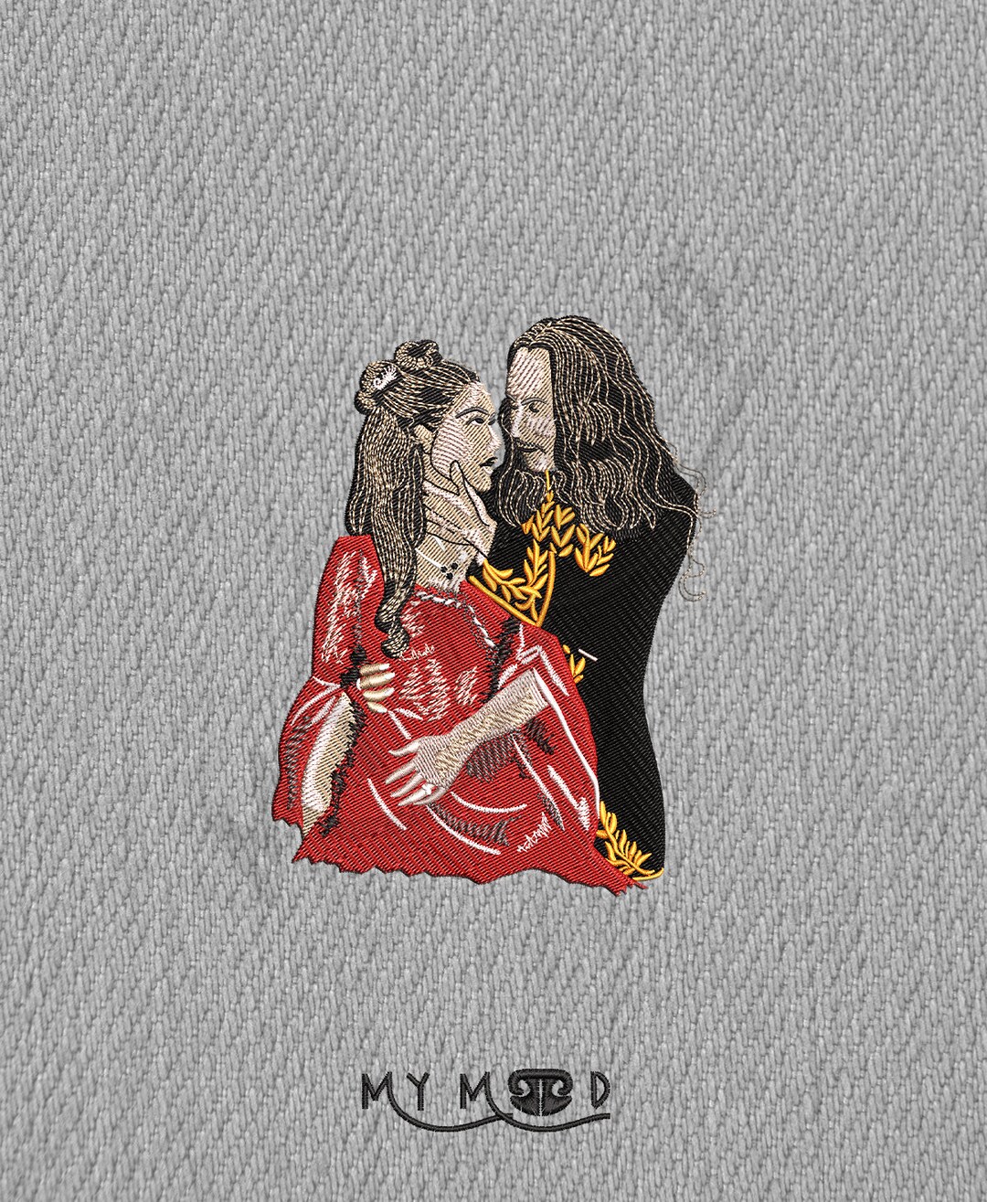 Dracula Mina Eternal Love Couple Digitize Digital Machine Embroidery ...