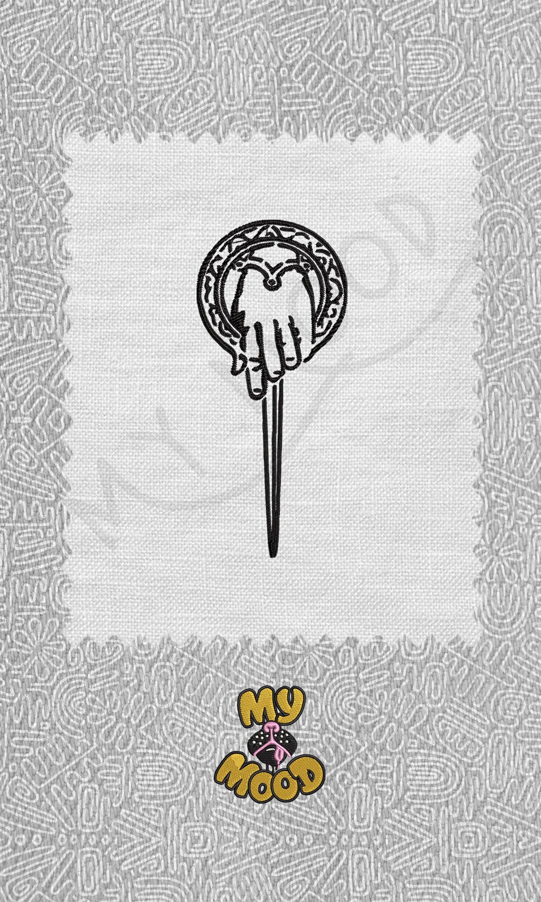 Hand Tv Show Digitize Digital Machine Embroidery Design Pattern File ...