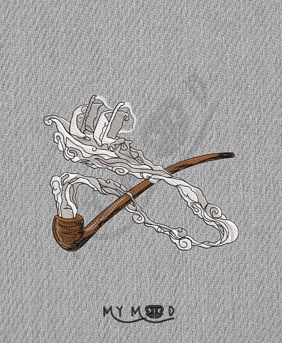 Wizards Pipe Digital Machine Embroidery Design Pattern File Instant ...