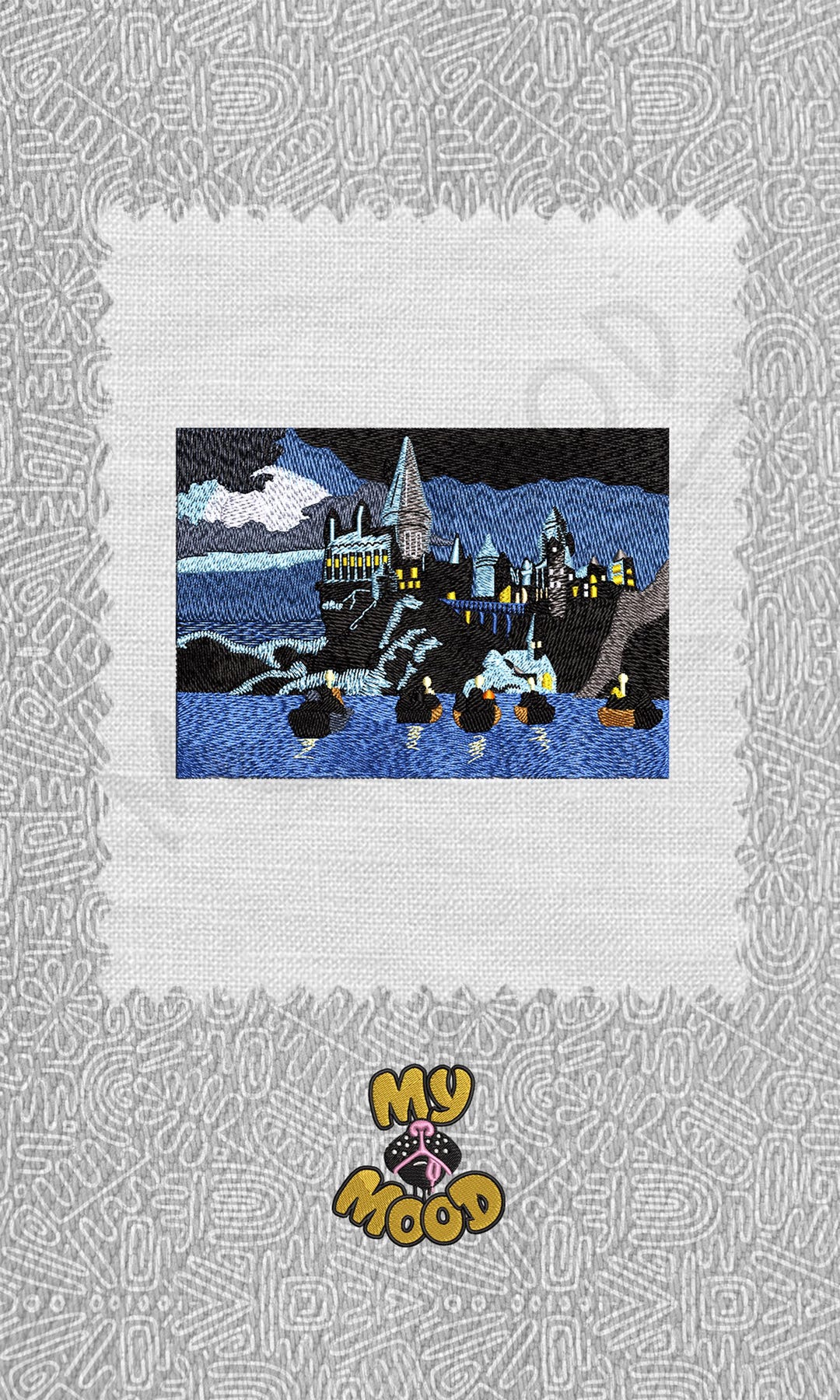 Wizards Magic Boats Digitize Digital Machine Embroidery Design Pattern ...