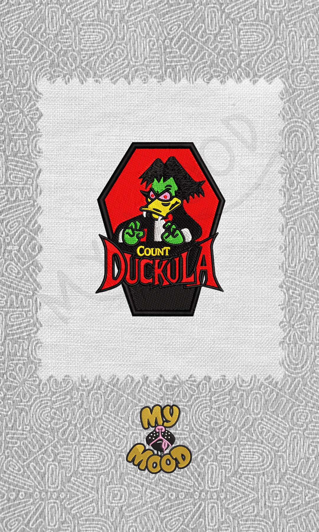 Duck Coffin Tv Show Digitize Digital Machine Embroidery Design Pattern ...