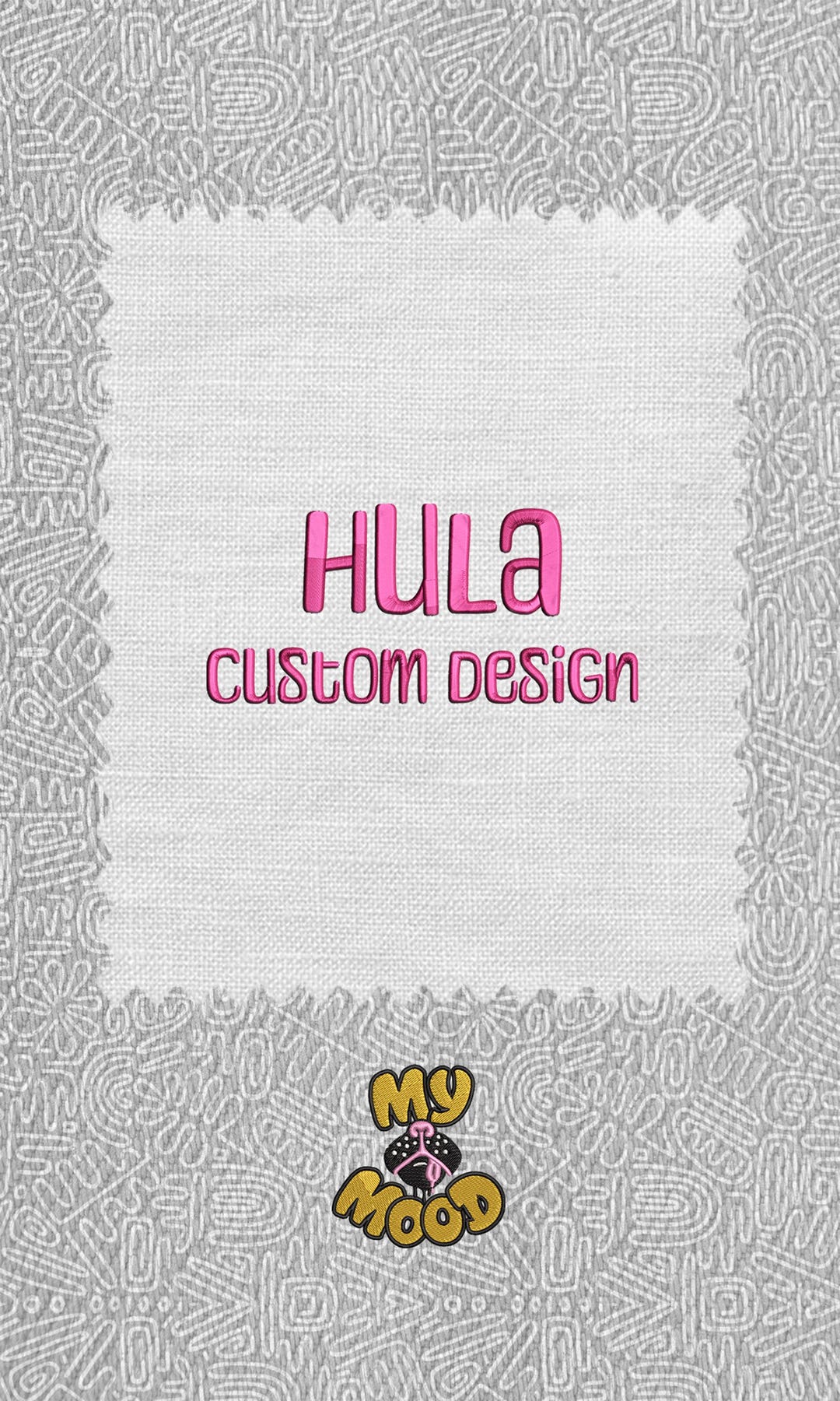 Custom Machine Embroidery Design | Personalized Digital File | Your ...