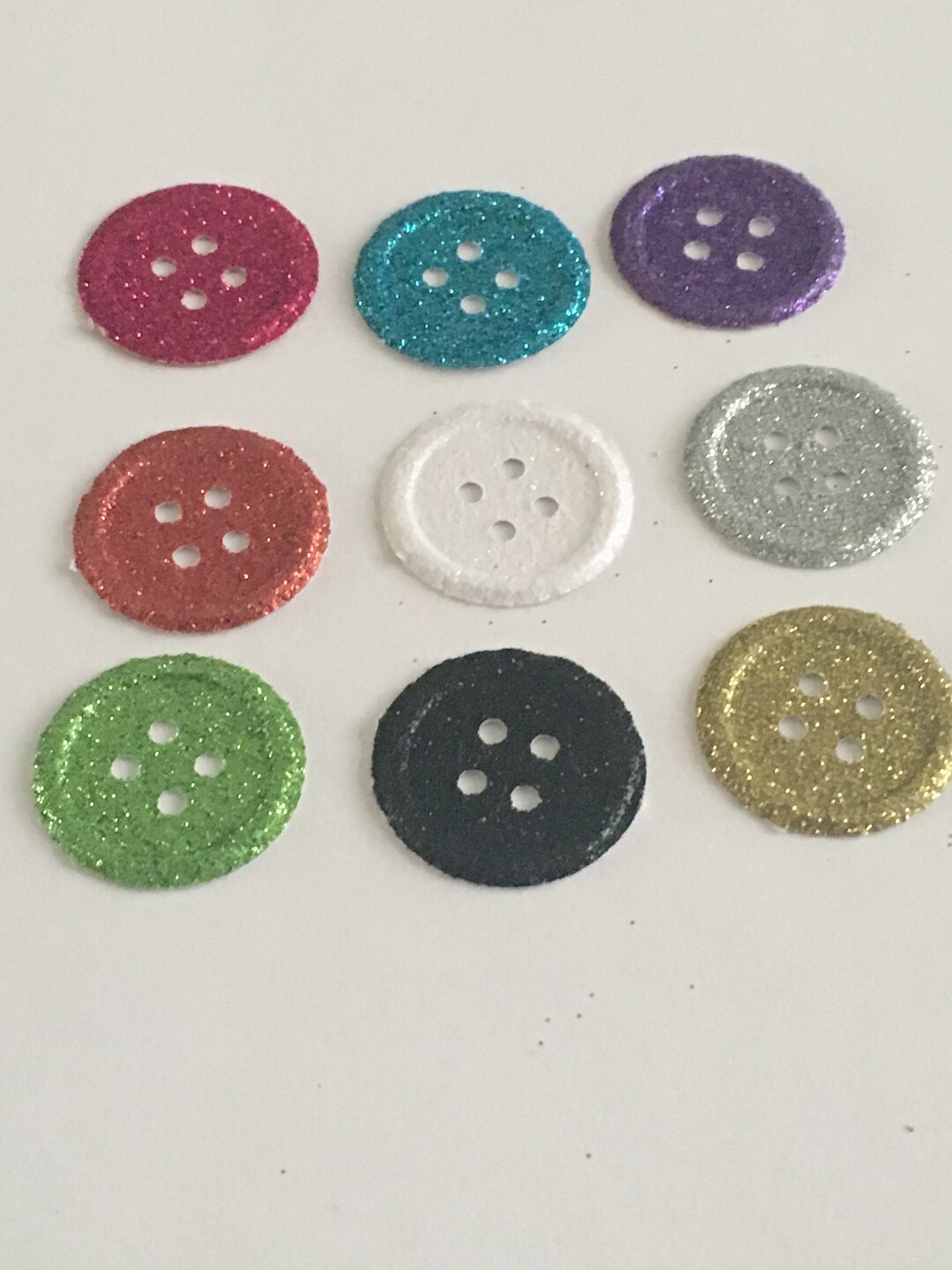 75 hand punched and embossed buttons - Etsy Italia