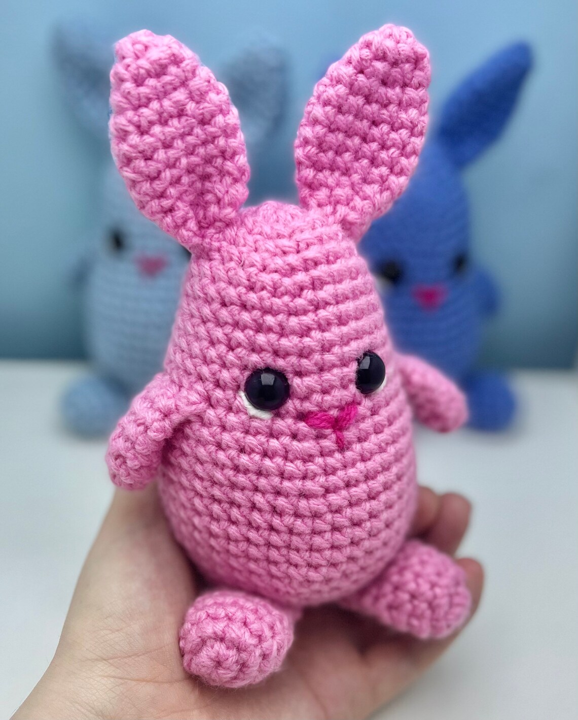 Digital Pattern Crochet Pattern Egg Bunny Egg Bunnies - Etsy