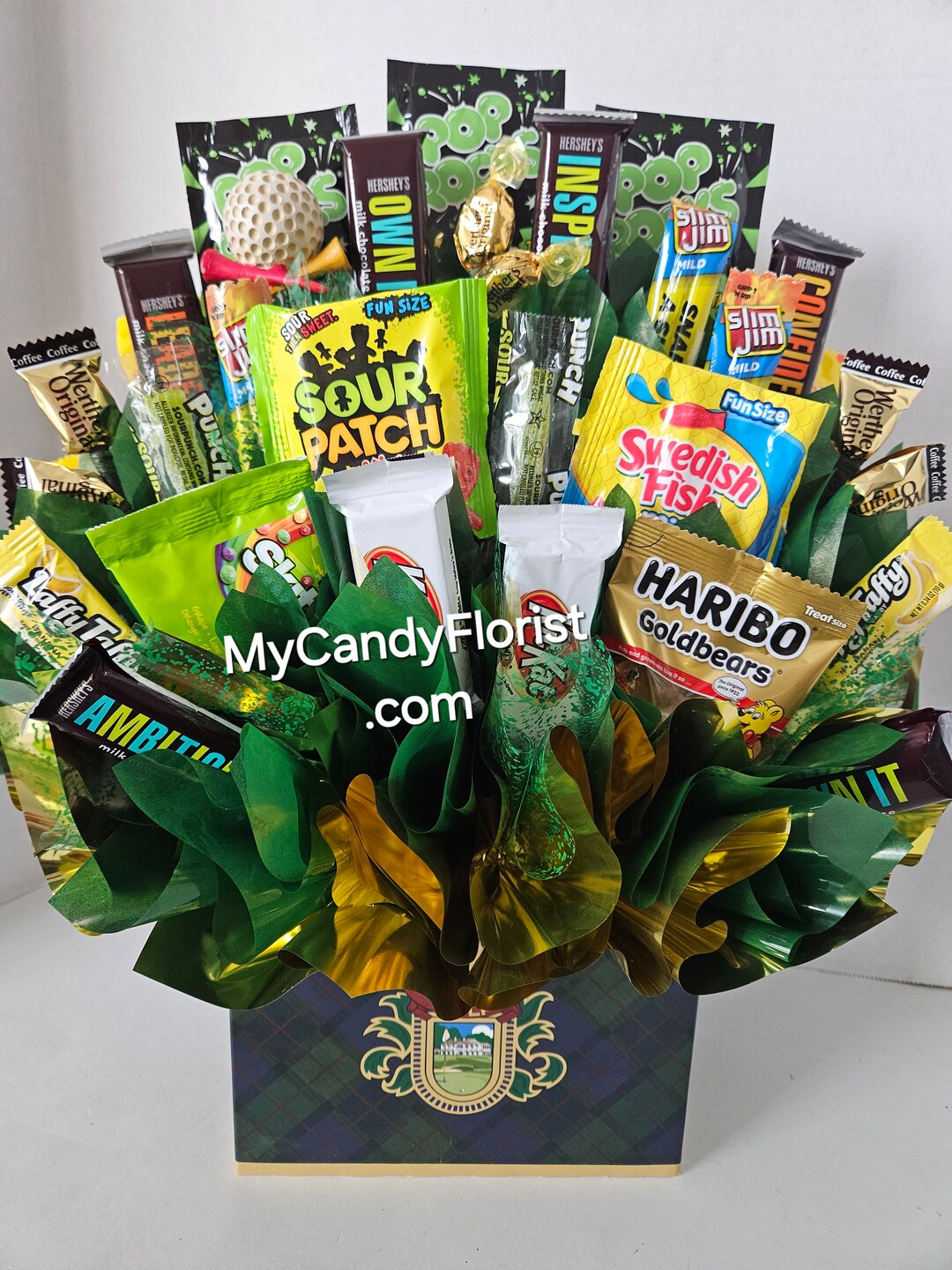 GOLF Candy Bouquet Gift Can Be Used at Golf Tournament as Edible ...