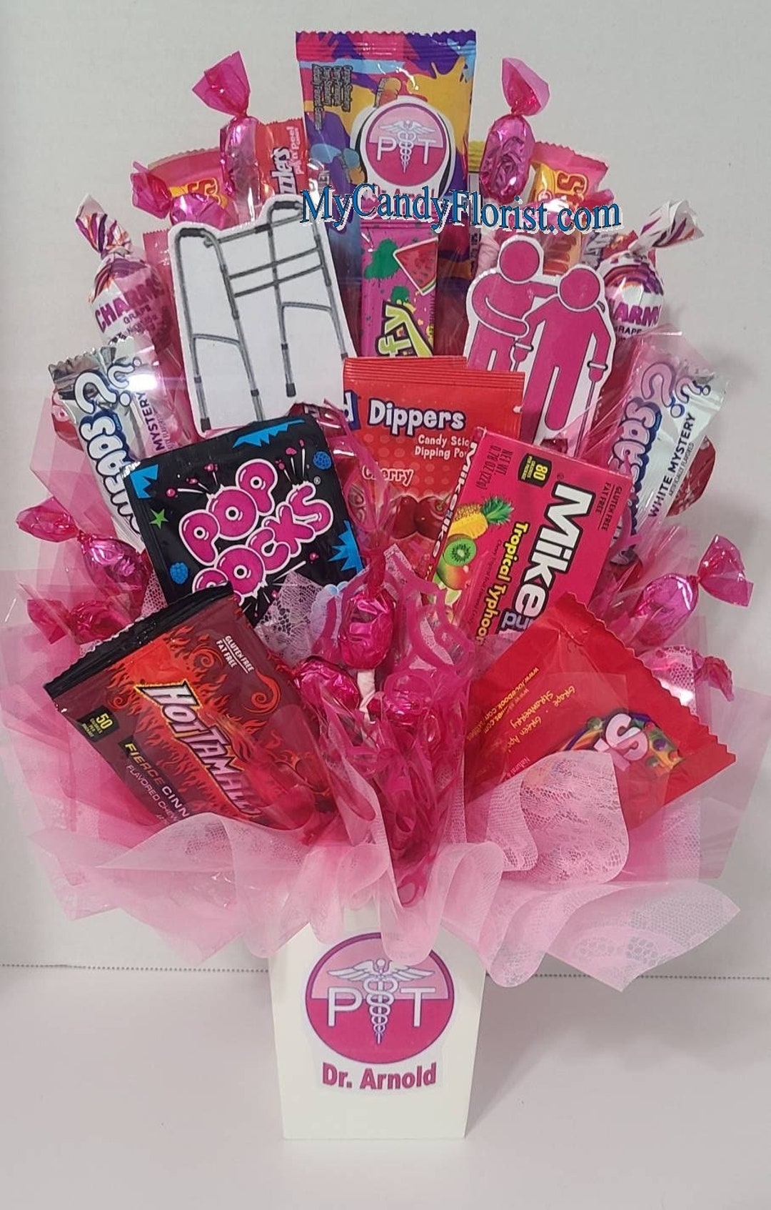 PHYSICAL THERAPY Candy Bouquet Gift Most Unique Thank You - Etsy