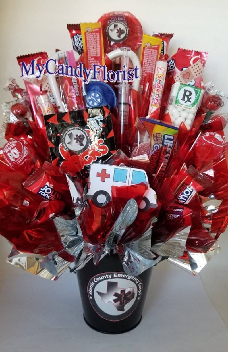PARAMEDIC EMT EMS Candy Bouquet Perfect Gift of - Etsy