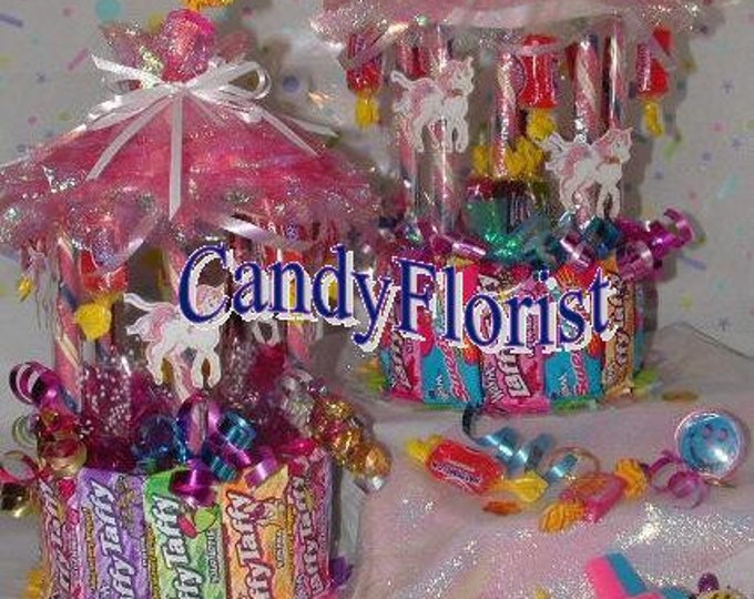 CANDY CAROUSEL DIY Centerpiece Instructions for Small & Jumbo - Etsy UK