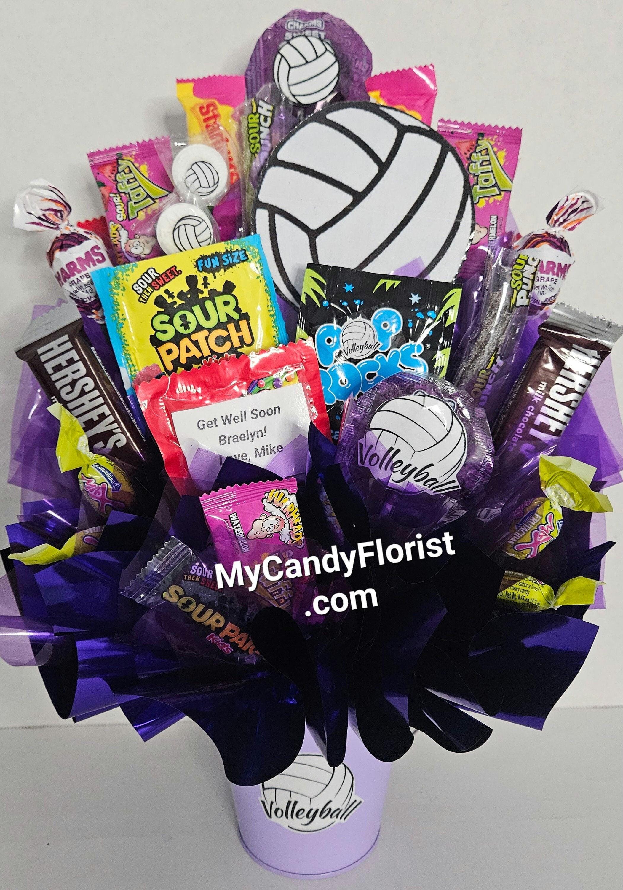 VOLLEYBALL Candy Bouquet! Perfect Gift for a Team Member, Get Well ...